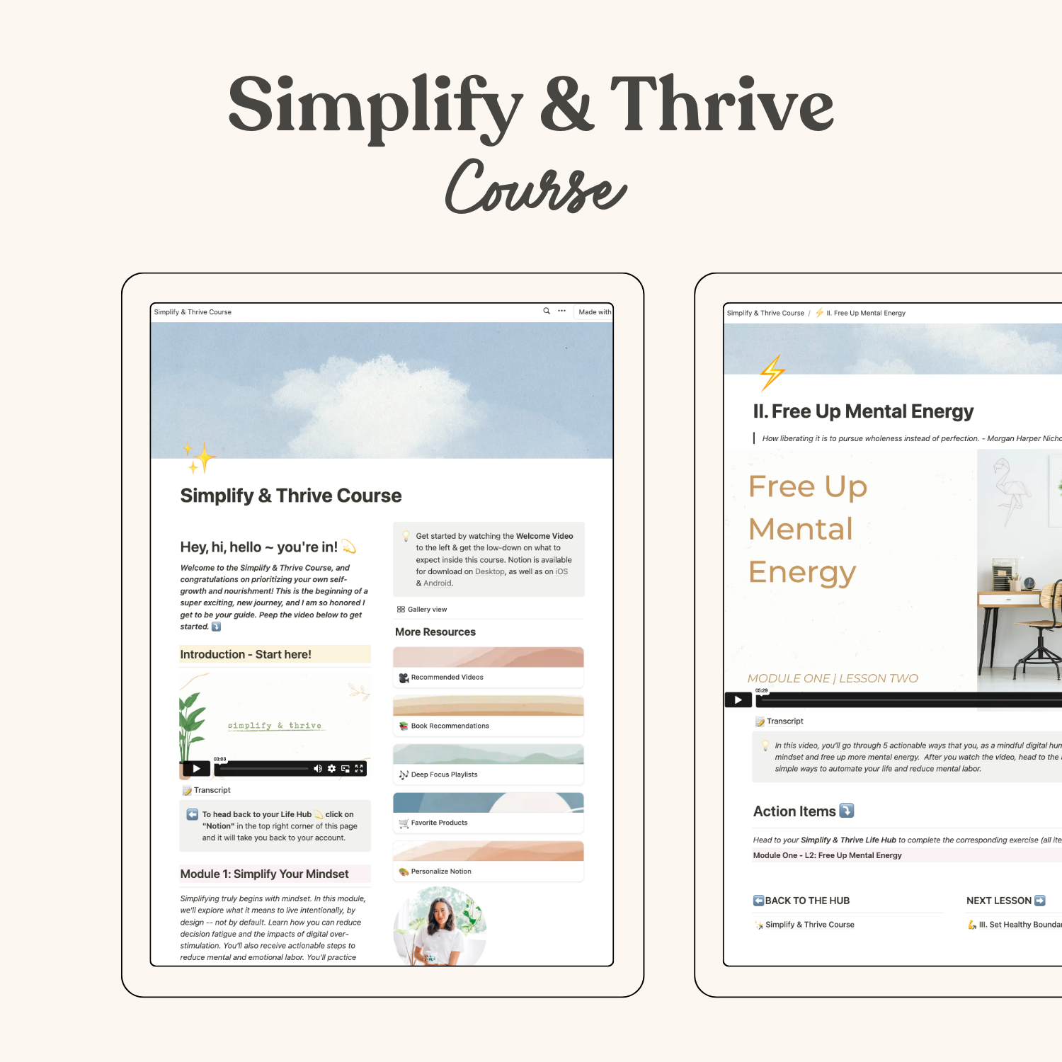 Simplify and Thrive – Shop Jules Acree